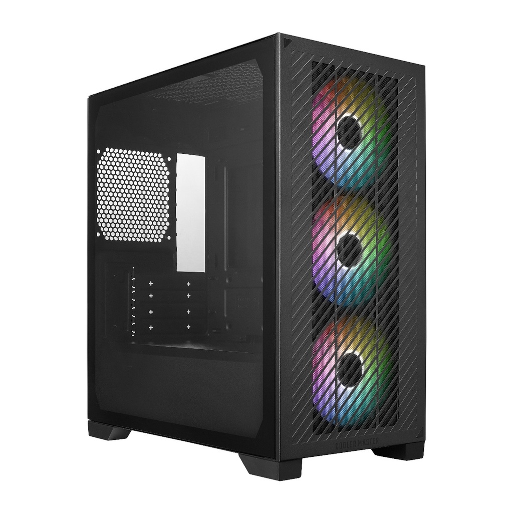 GABINETE COOLER MASTER ELITE 301 ARGB M-ATX NEGRO E301-KGNN-S00 11M DE GARANTIA | SuperMex Digital